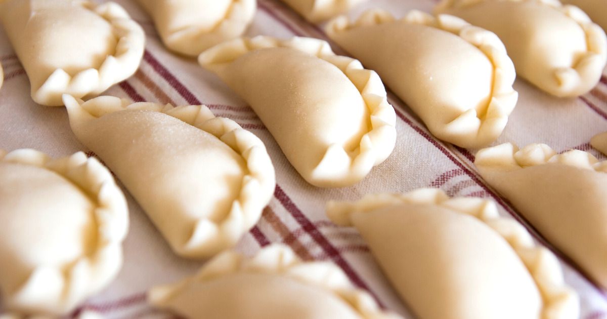 Pierogi, których prawie nie musisz zagniatać. Najłatwiejszy przepis na ...