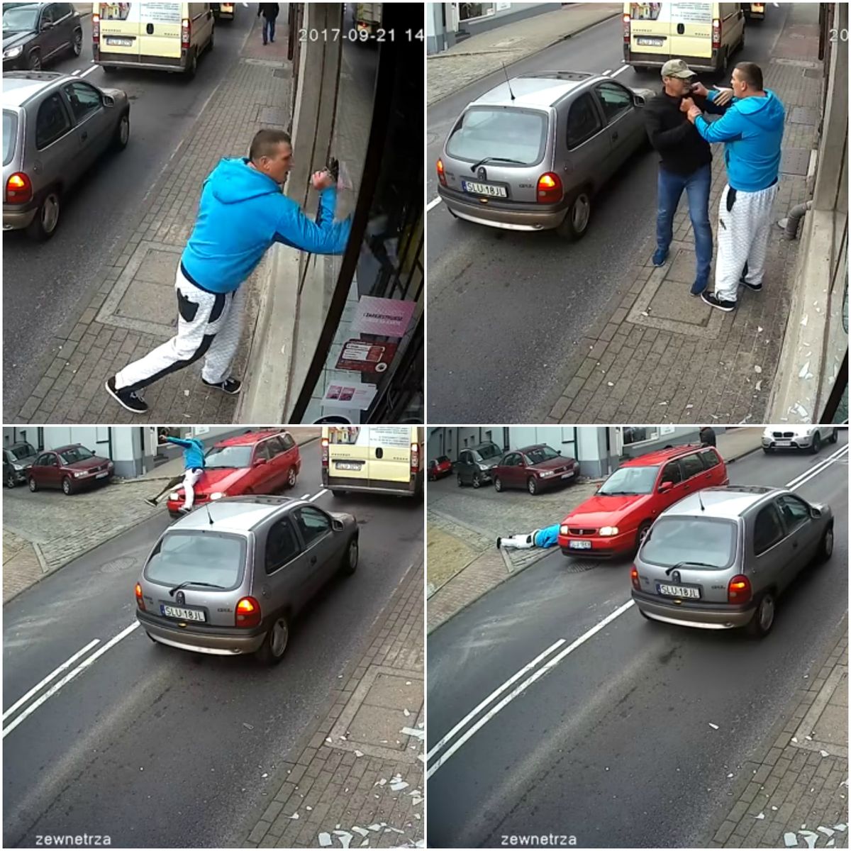 Wandal zniszczył witrynę sklepową. Chwilę później spotkała go kara - WP ...